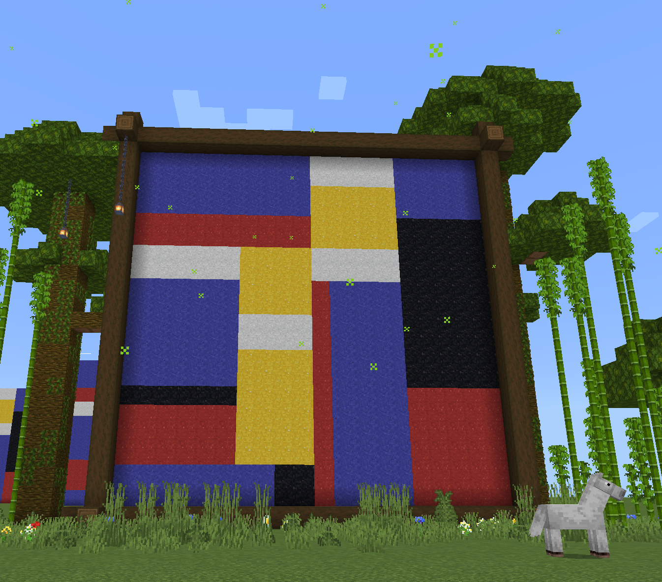 Minecraft Edu101: Tâche créative à la « Pixel Art