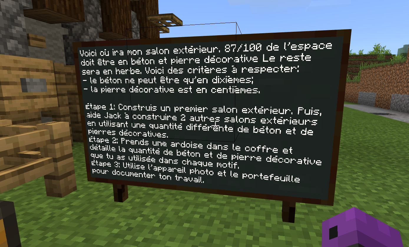 Minecraft Edu101: Un monde de fractions et de décimaux | Campus RÉCIT